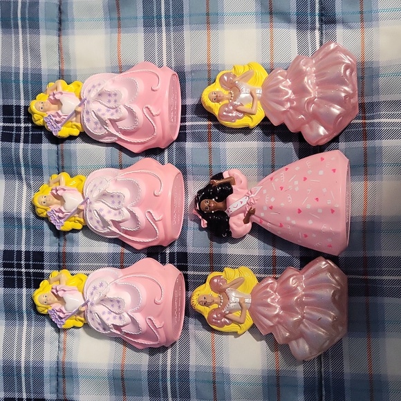 Mattel | Toys | 6 Barbies 992 Mcdonalds Happy Meal Toys Nostalgic ...